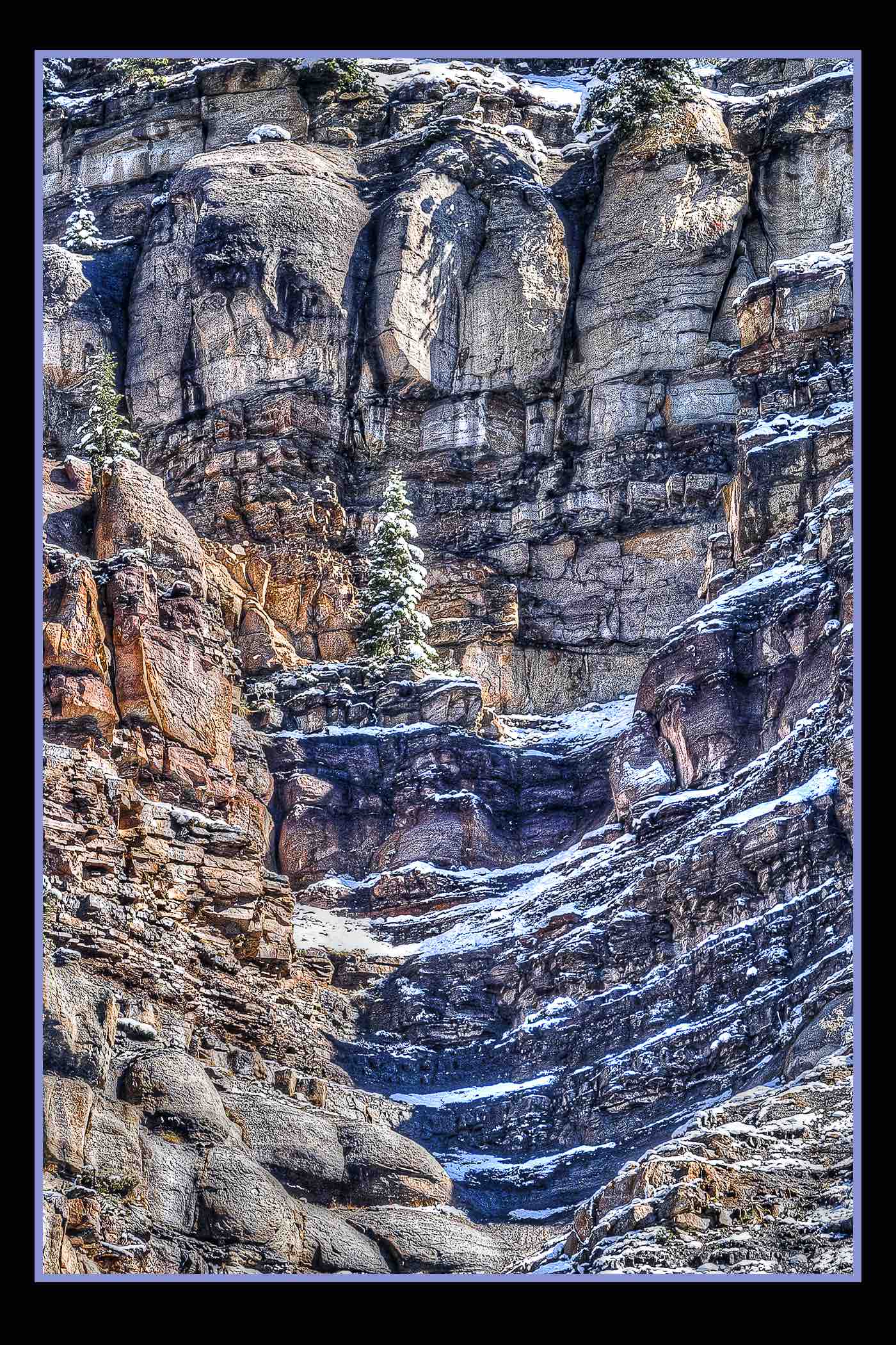 Red Rock Xmass Tree, Vail, CO - Sanford Lloyd Photography